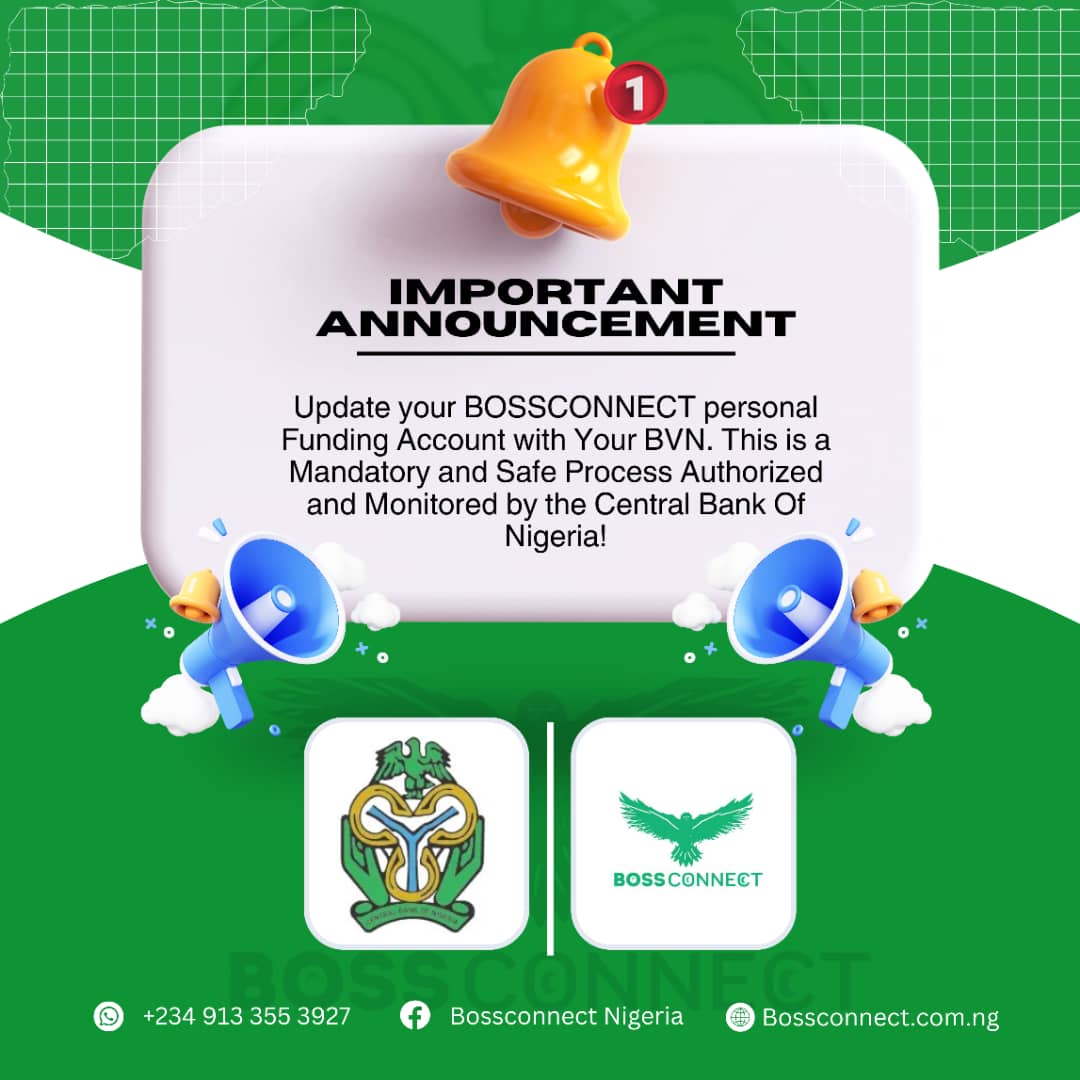 BOSSCONNECT | We offer instant recharge of Airtime, Databundle, CableTV ...